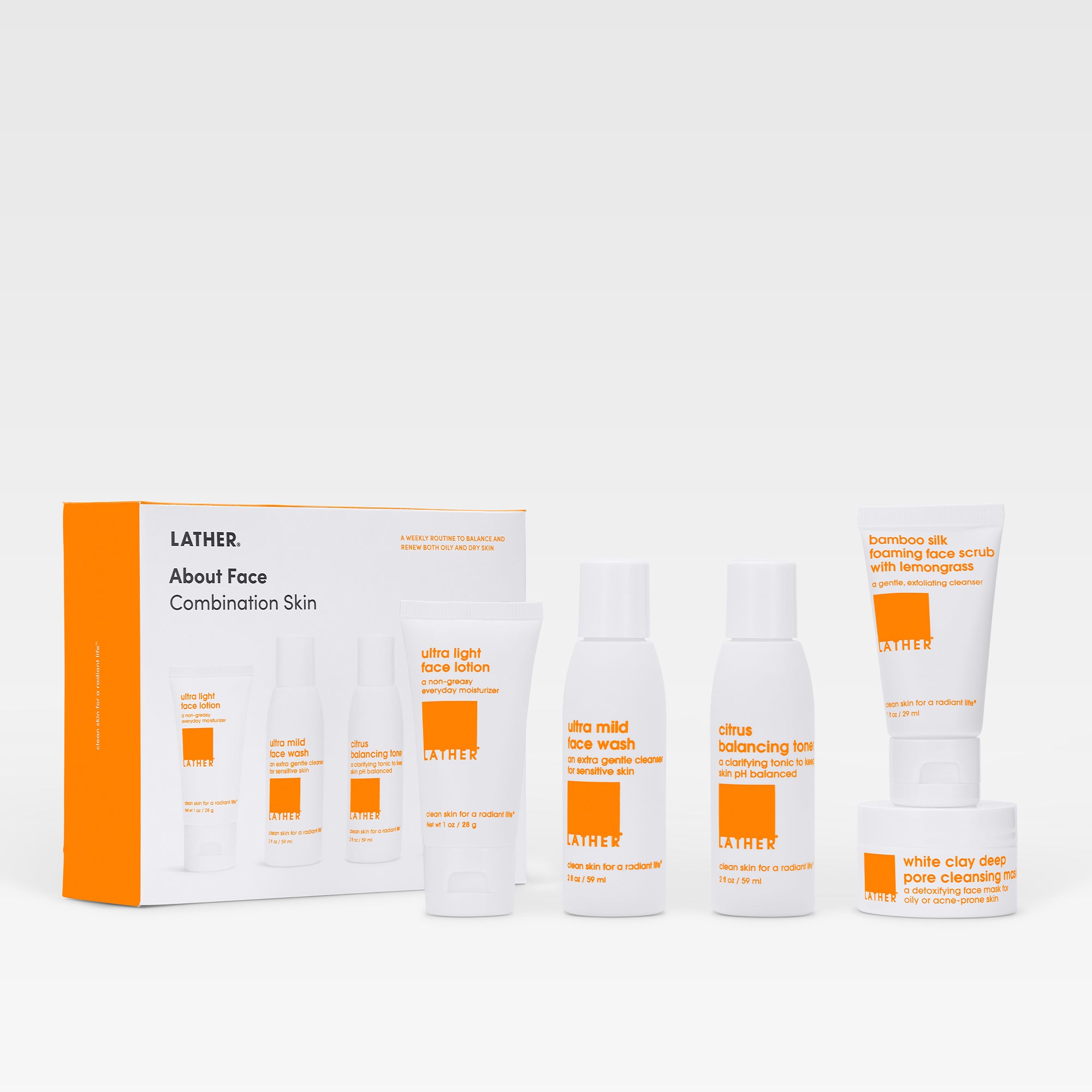 About Face Combination Skin Kit | LATHER