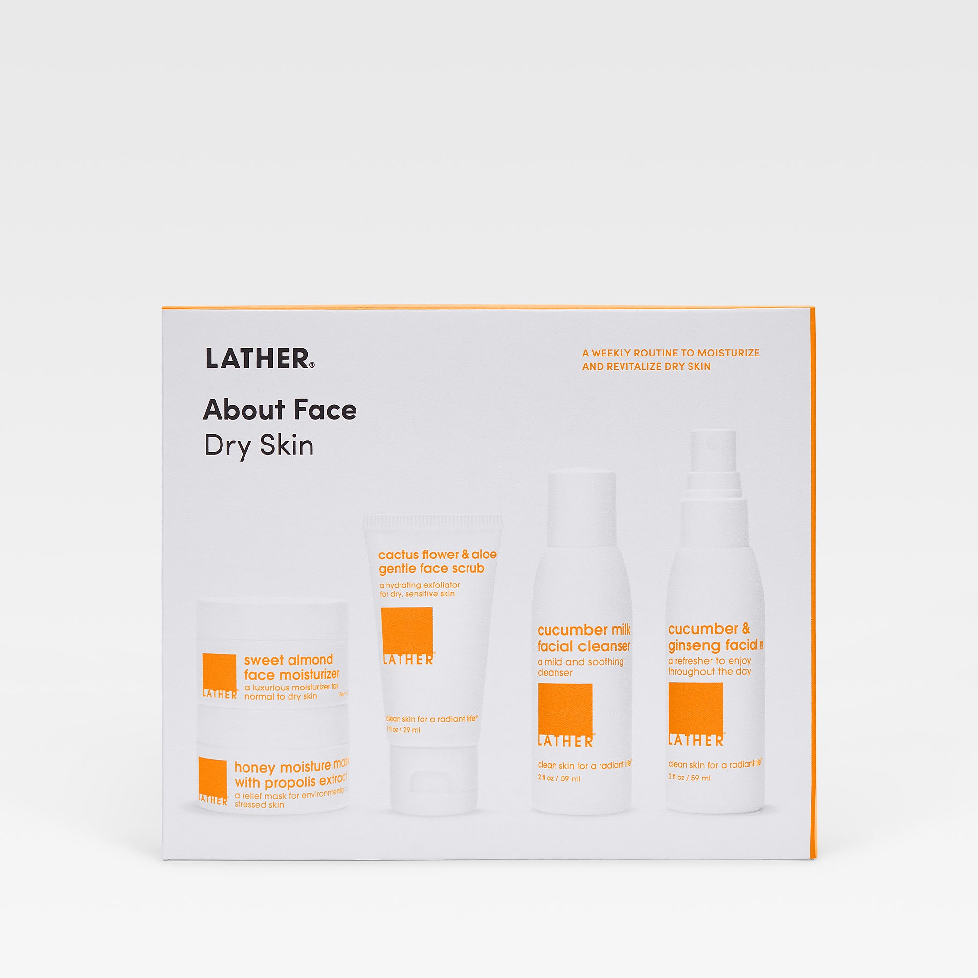 About Face Dry Skin Kit | LATHER