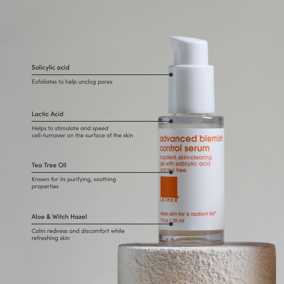 Advanced Blemish Control Serum | LATHER