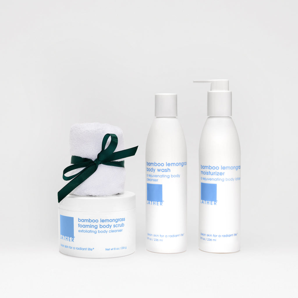 Bamboo Lemongrass 3-Step Set | LATHER
