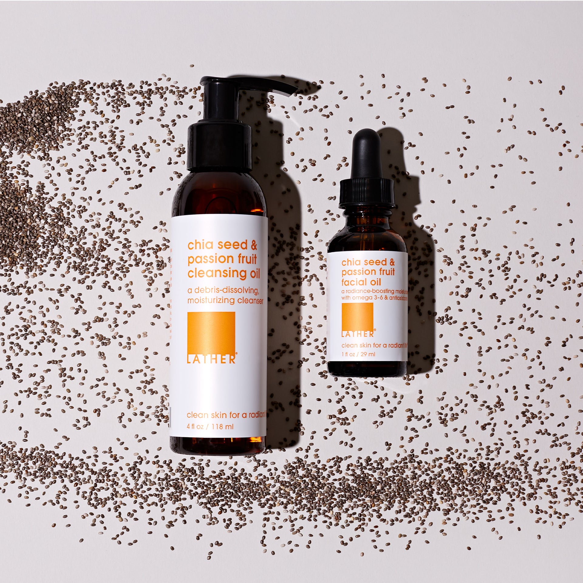 Chia Seed & Passion Fruit Cleansing Oil | LATHER