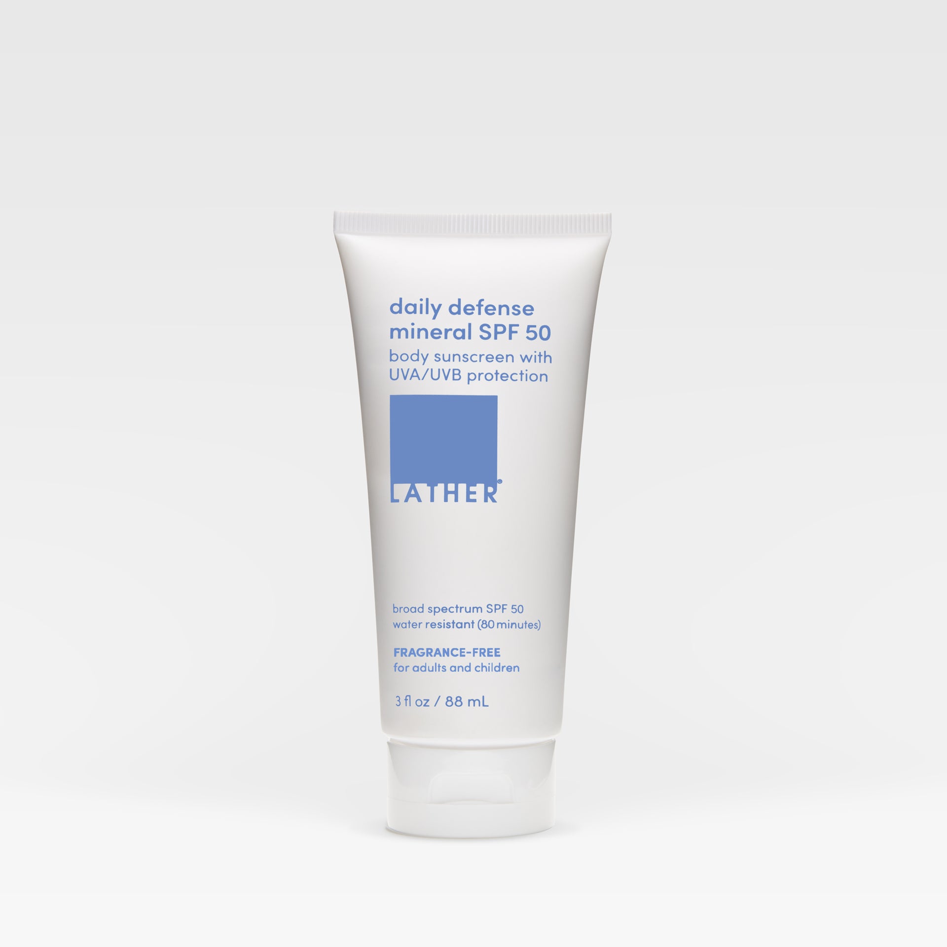 Daily Defense Mineral SPF 50 Body Sunscreen – LATHER