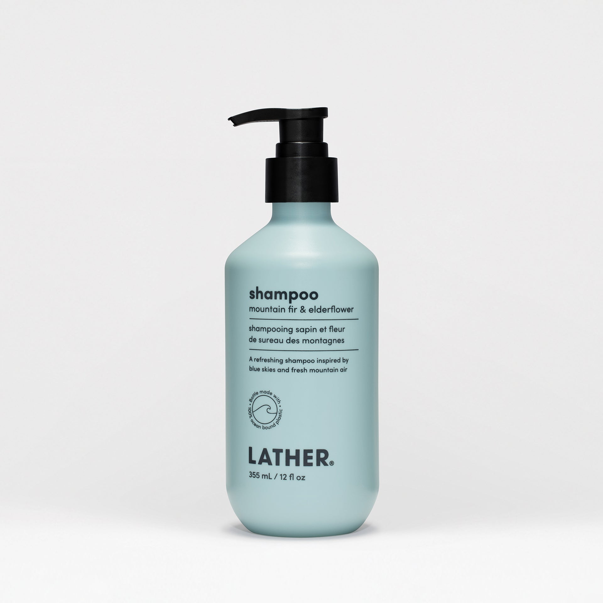 Mountain Fir & Elderflower Shampoo – LATHER