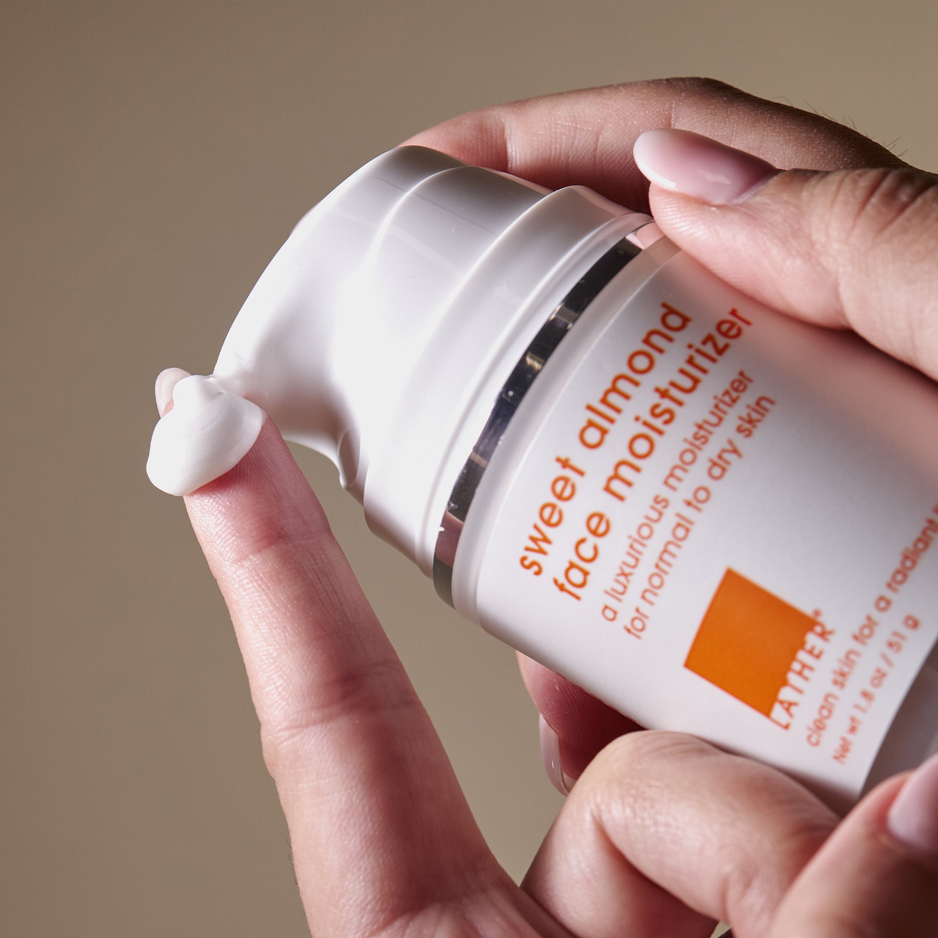 Sweet Almond Face Moisturizer | LATHER