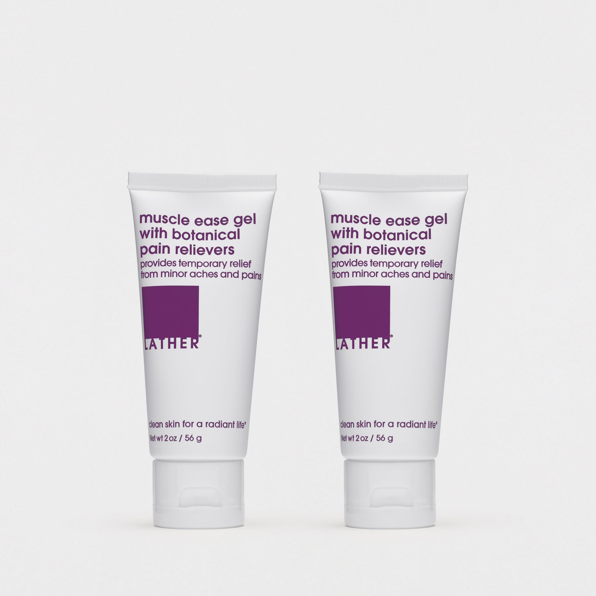 Muscle Ease Gel with Botanical Pain Relievers | LATHER