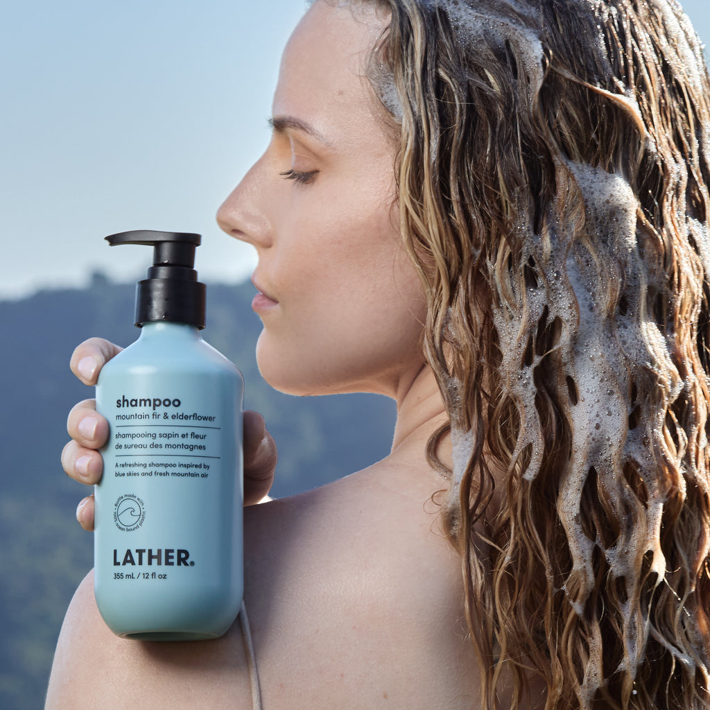 Mountain Fir & Elderflower Shampoo – LATHER