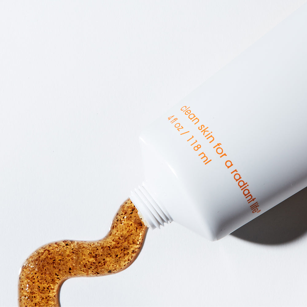 Bamboo Silk Foaming Face Scrub | LATHER